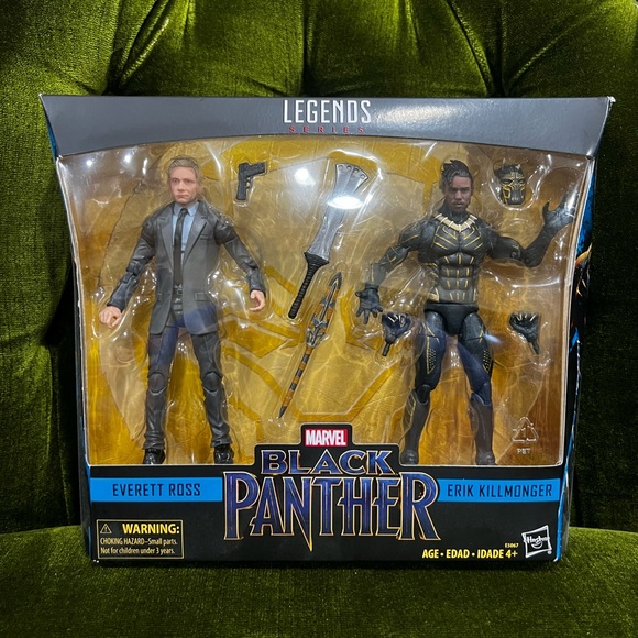 Marvel | Toys | Marvel Black Panther Legends Everett Ross Erik ...